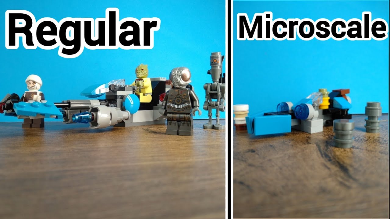 I Transformed 50 Lego sets into Microscale - YouTube