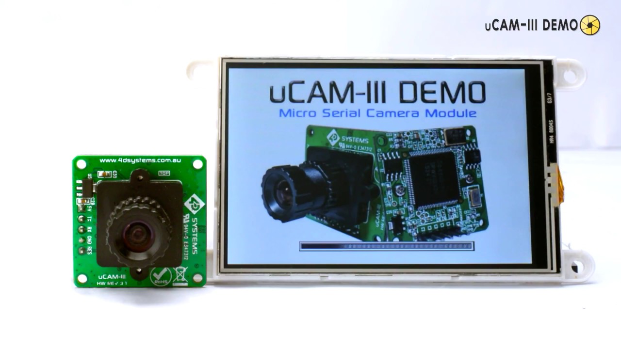 uCAM-III Demo - YouTube
