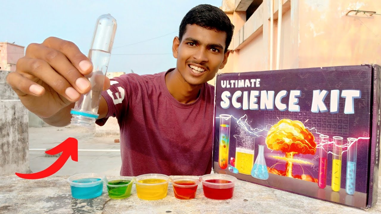 Doing Experiment with amazing Science Kit | Einstein Box for kids | ये ...