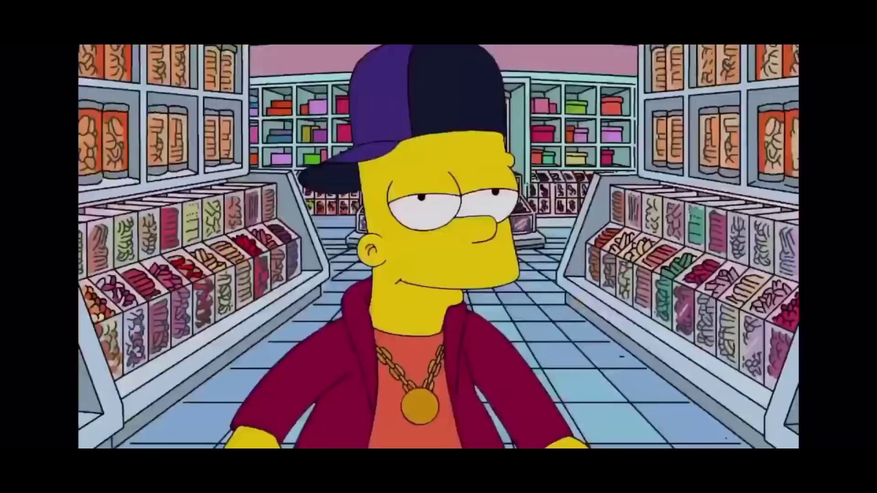 Simpsons Bart „MONEY RAIN“ - YouTube