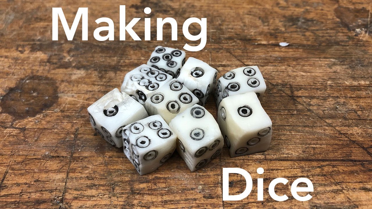 Lorenzo's Workshop: Making Medieval Dice - YouTube