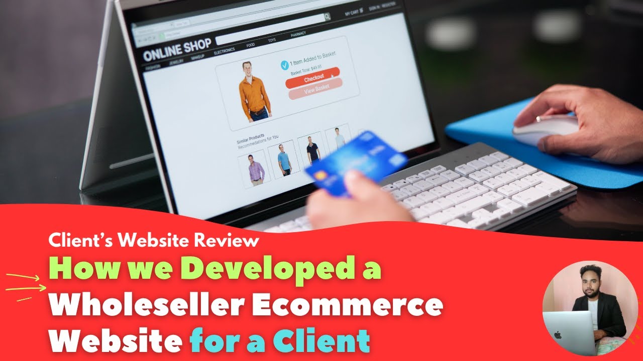 E-commerce Website for Wholeseller | E-commerce Website Demo | How to ...