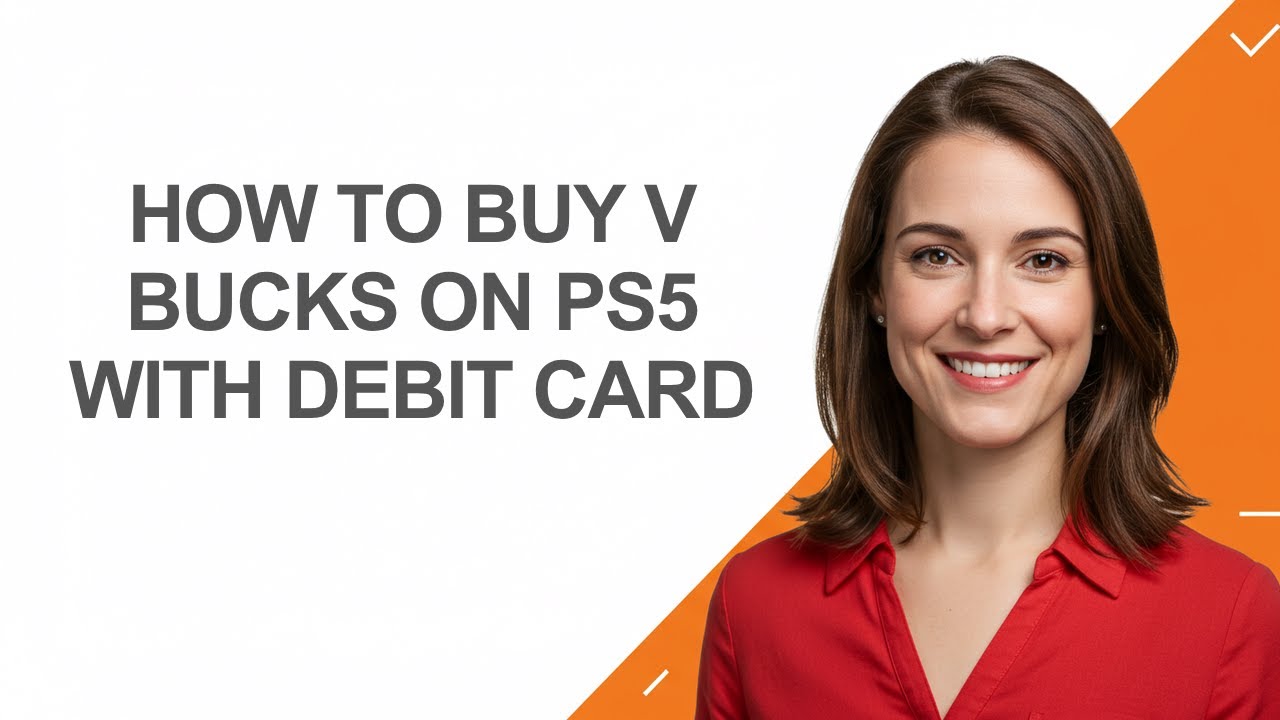 How To Buy V Bucks On Ps5 With Debit Card - AshleyHowTo - YouTube