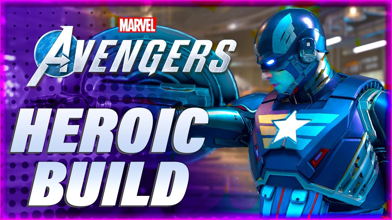 Captain America Heroic Build! Marvel's Avengers - YouTube