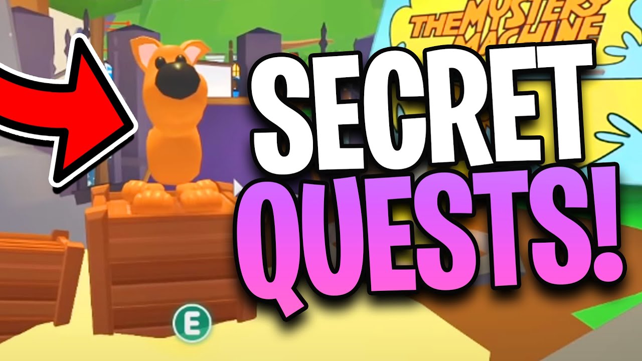 Roblox Adopt Me Secret Quests! *SUPER SECRET* - YouTube