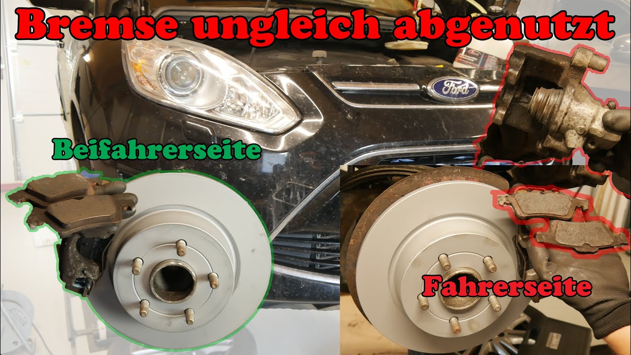 Betriebsbremse 2 Achse Ungleichmssig