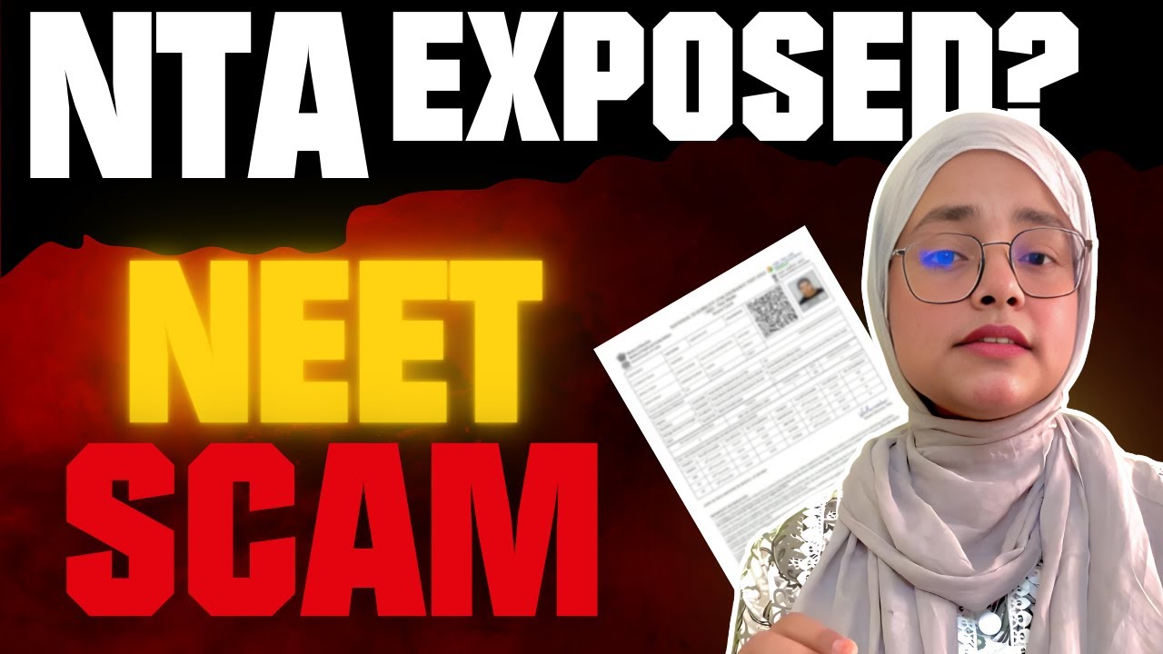 The Truth Behind Neet Scam 2024 Exposed - YouTube