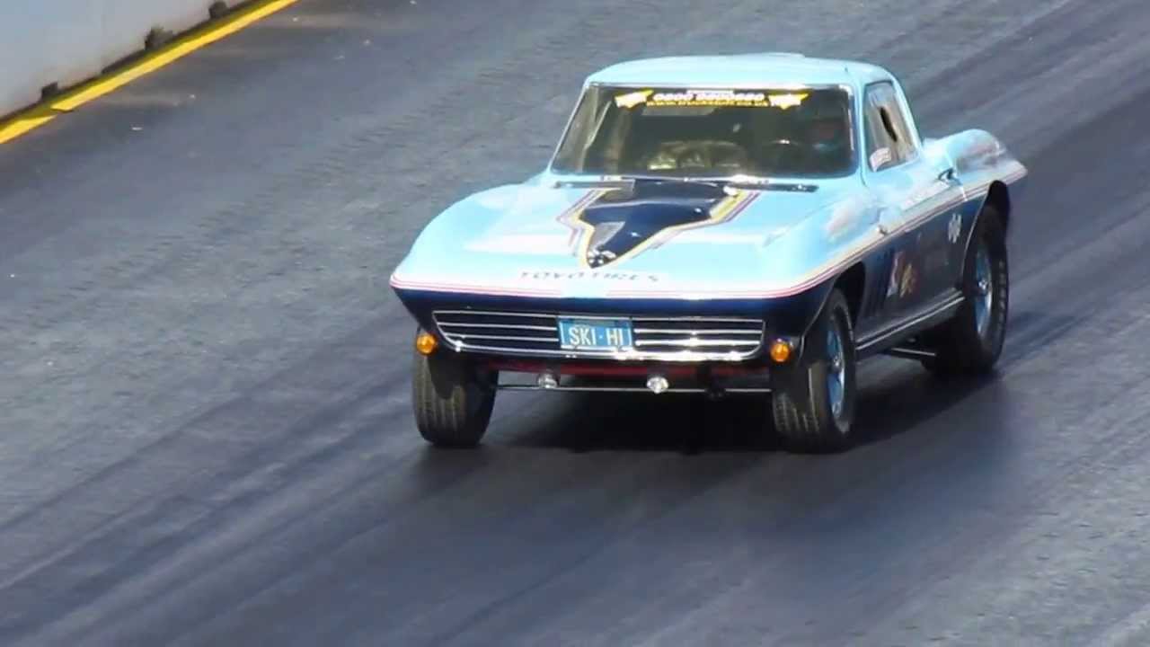 WHEELIE Corvette - YouTube