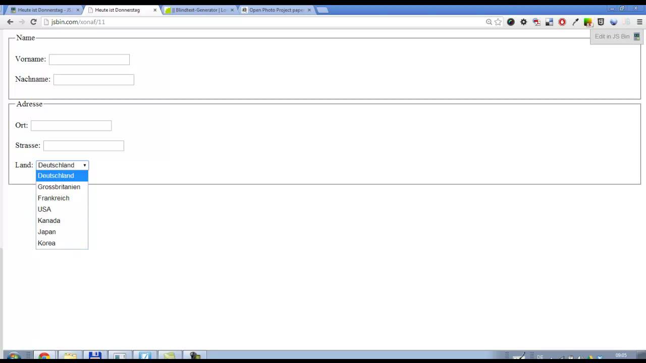 HTML-12: Formulare II - YouTube