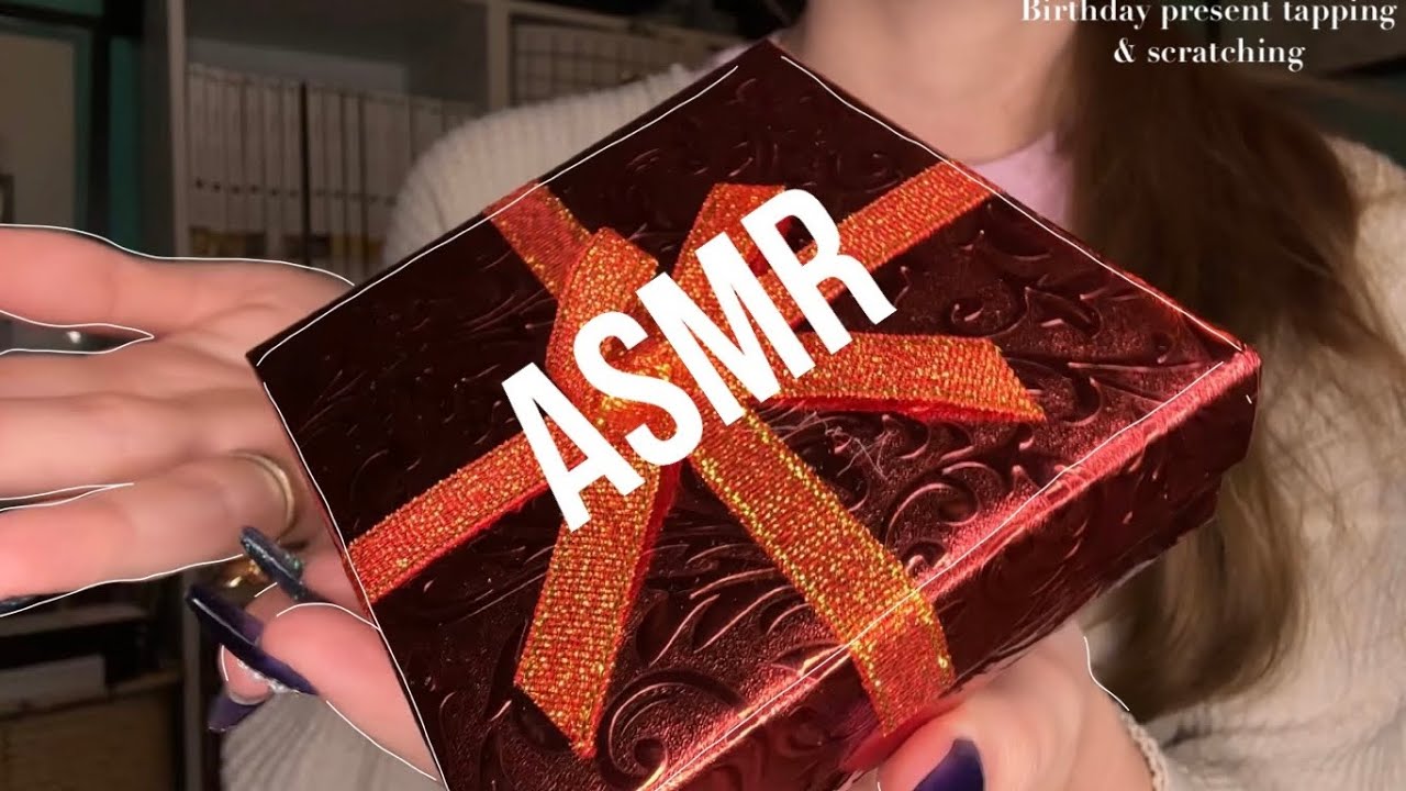 ASMR: Birthday Presents ! | Fast Tapping & Scratching on Birthday Presents (No Talking!) - YouTube
