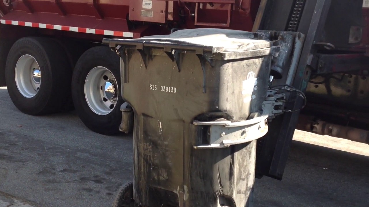 Universal waste systems trash - YouTube