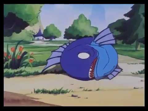Goku goes fishing with his tail (Dragon Ball) - YouTube
