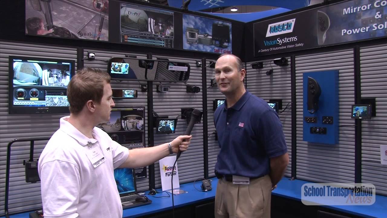 Rosco Vision Systems for School Buses - YouTube