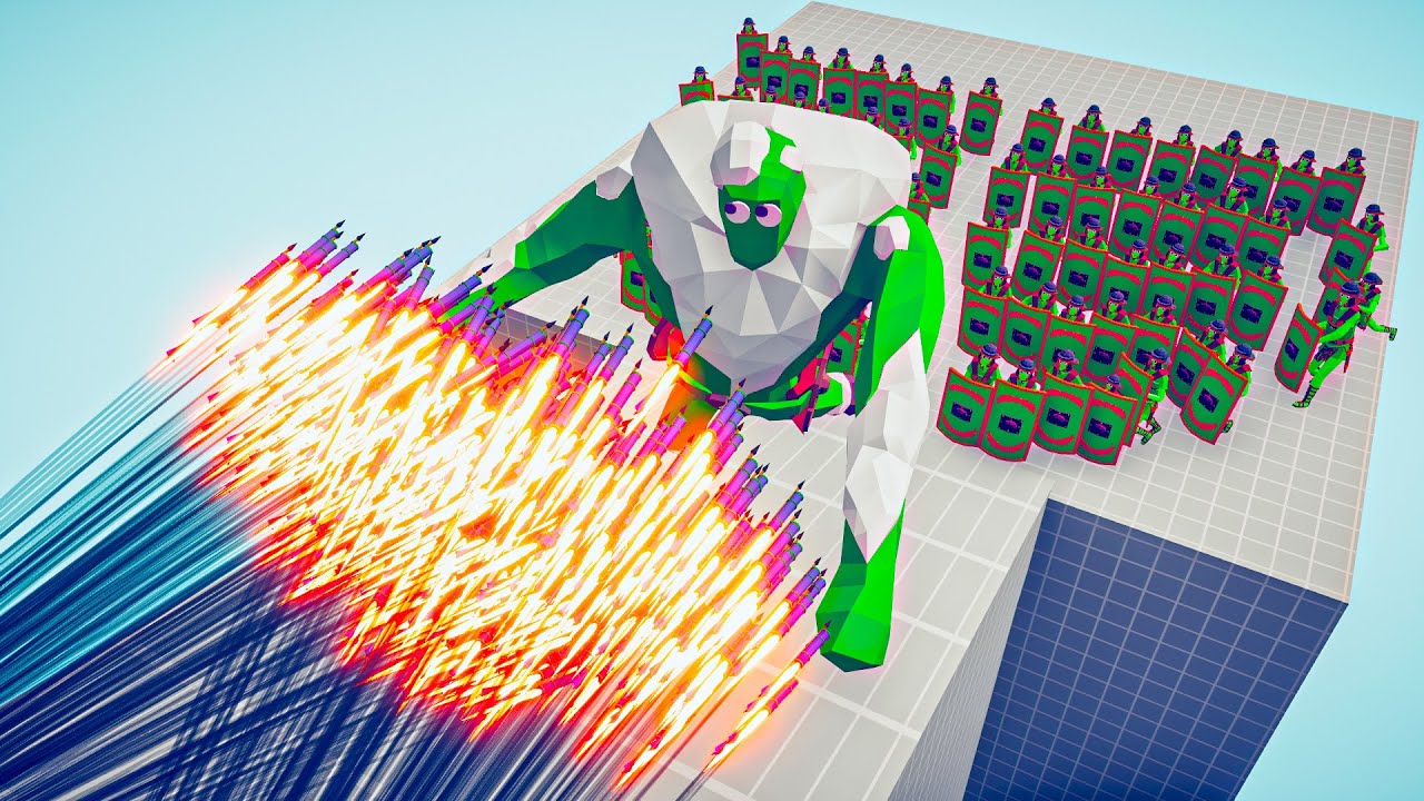 100x UNIT ATTACK THE TOWER vs 2x GOD - Totally Accurate Battle ...