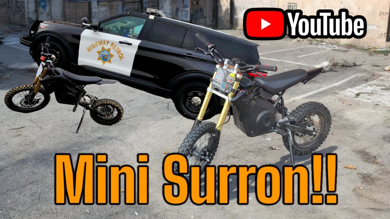 RIDING A MINI SURRON DEEP IN URBAN ZONE AND CANT TURN BACK!! - YouTube