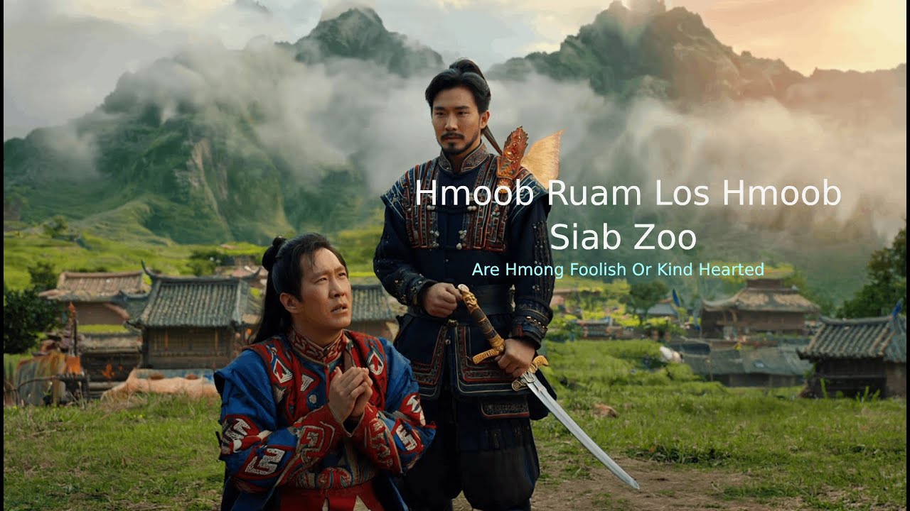 Hmoob Ruam Los Hmoob Siab Zoo (Are Hmong Foolish Or Kind Hearted) By ...