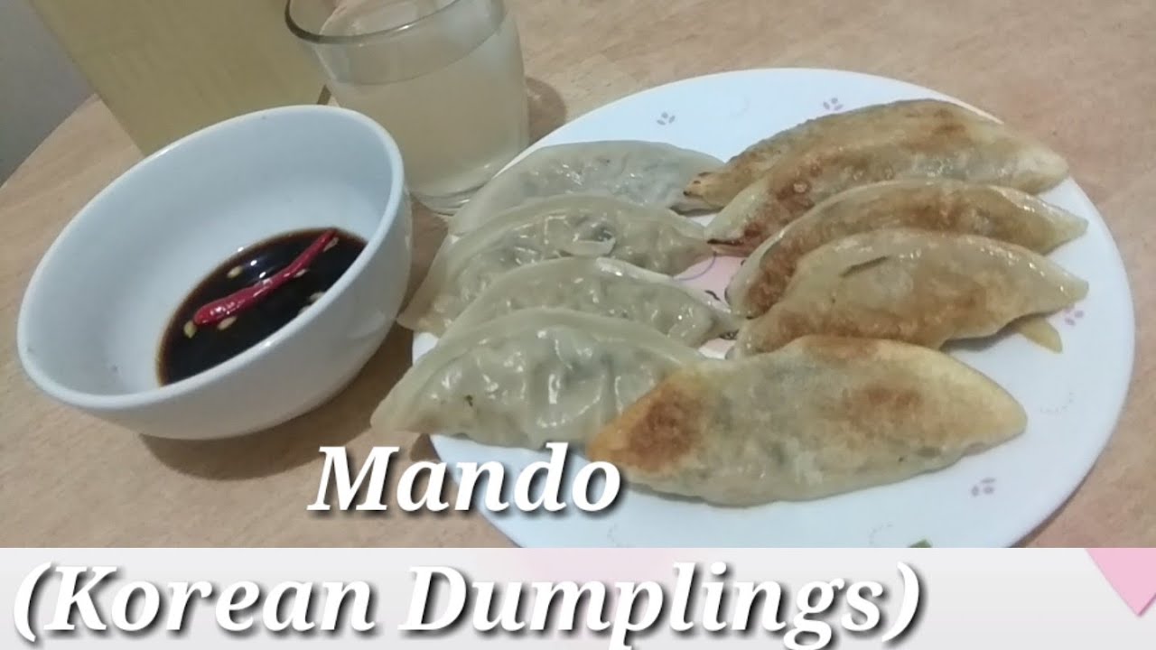 How to cook MANDOO in 2ways (korean Dumplings) - YouTube