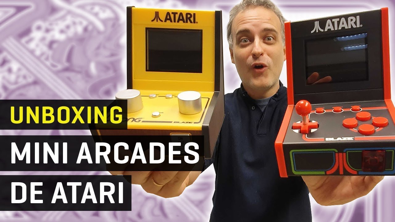 Así son las nuevas mini recreativas de Atari - YouTube