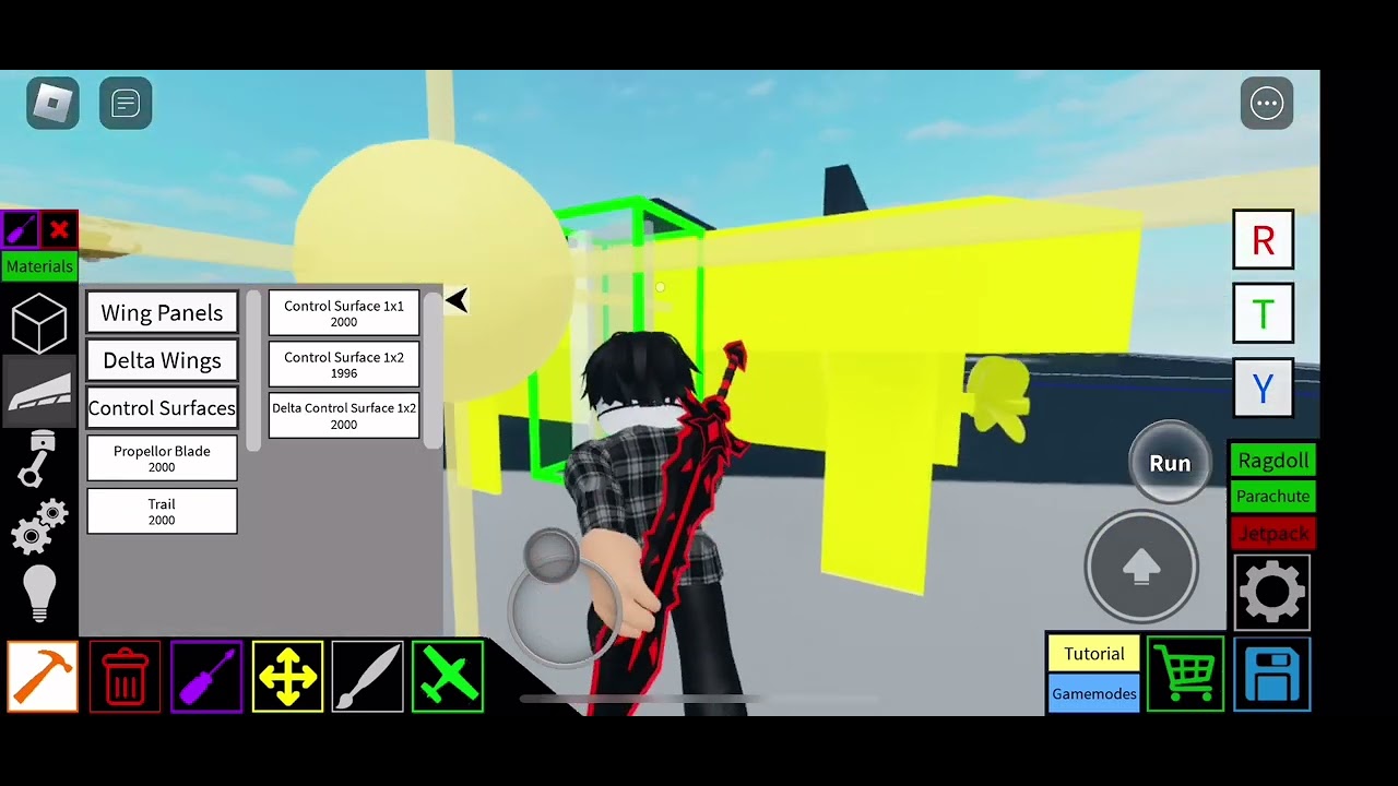 Life raft on plane crazy easy tutorial - YouTube