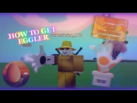 HOW TO GET EGGLER GLOVE + “Egging Over It” BADGE IN SLAP BATTLES w ...