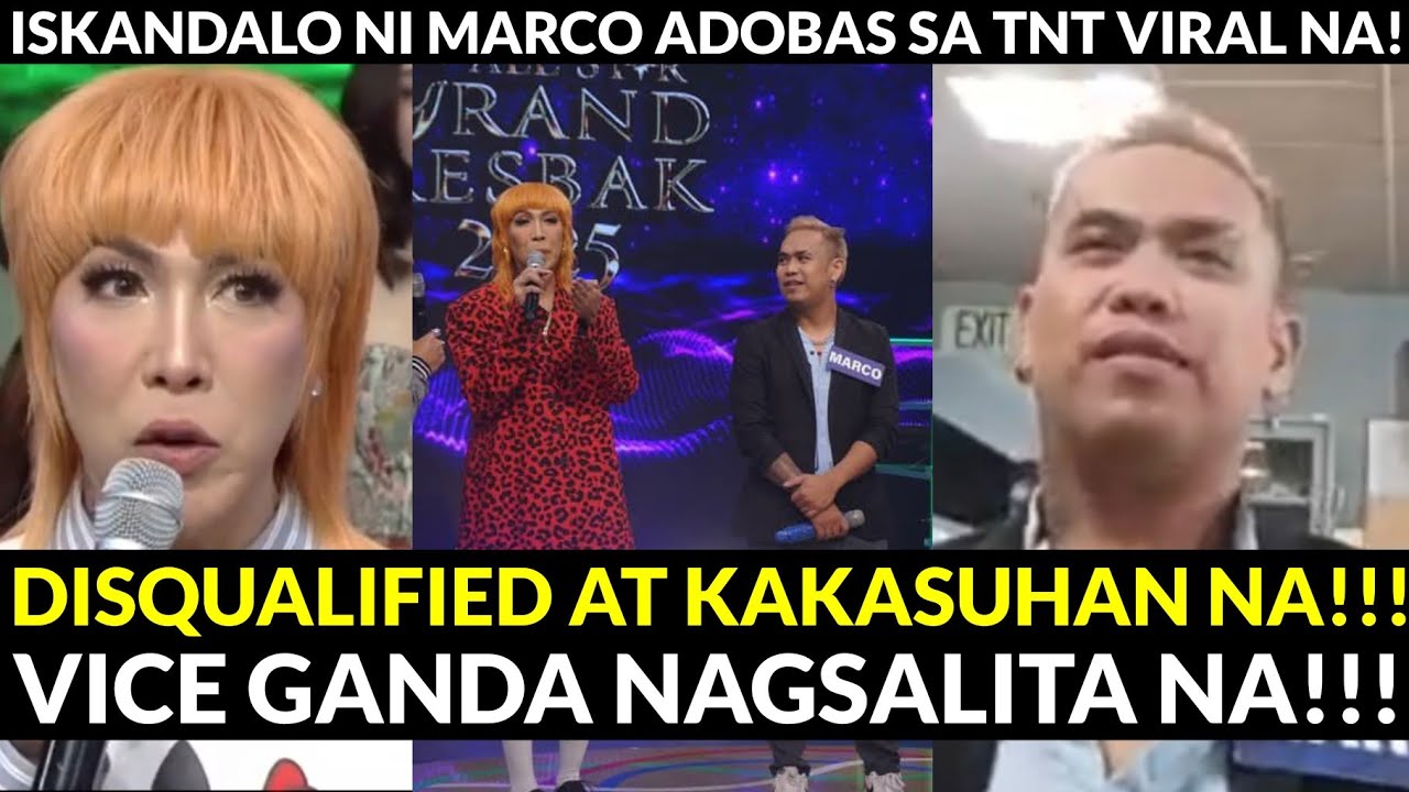 Vice Ganda NAGSALITA NA sa ISKANDALO ni MARCO ADOBAS sa Tawag ng ...