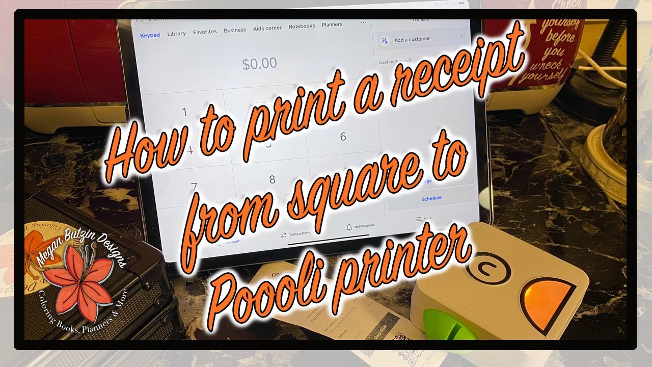 How to print a receipt from Square app to bluetooth thermal printer ...