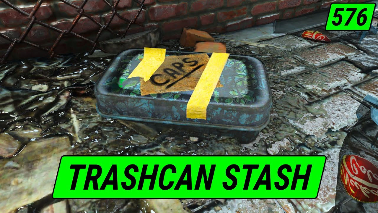 Trashcan Stash | Fallout 4 Unmarked | Ep. 576 - YouTube