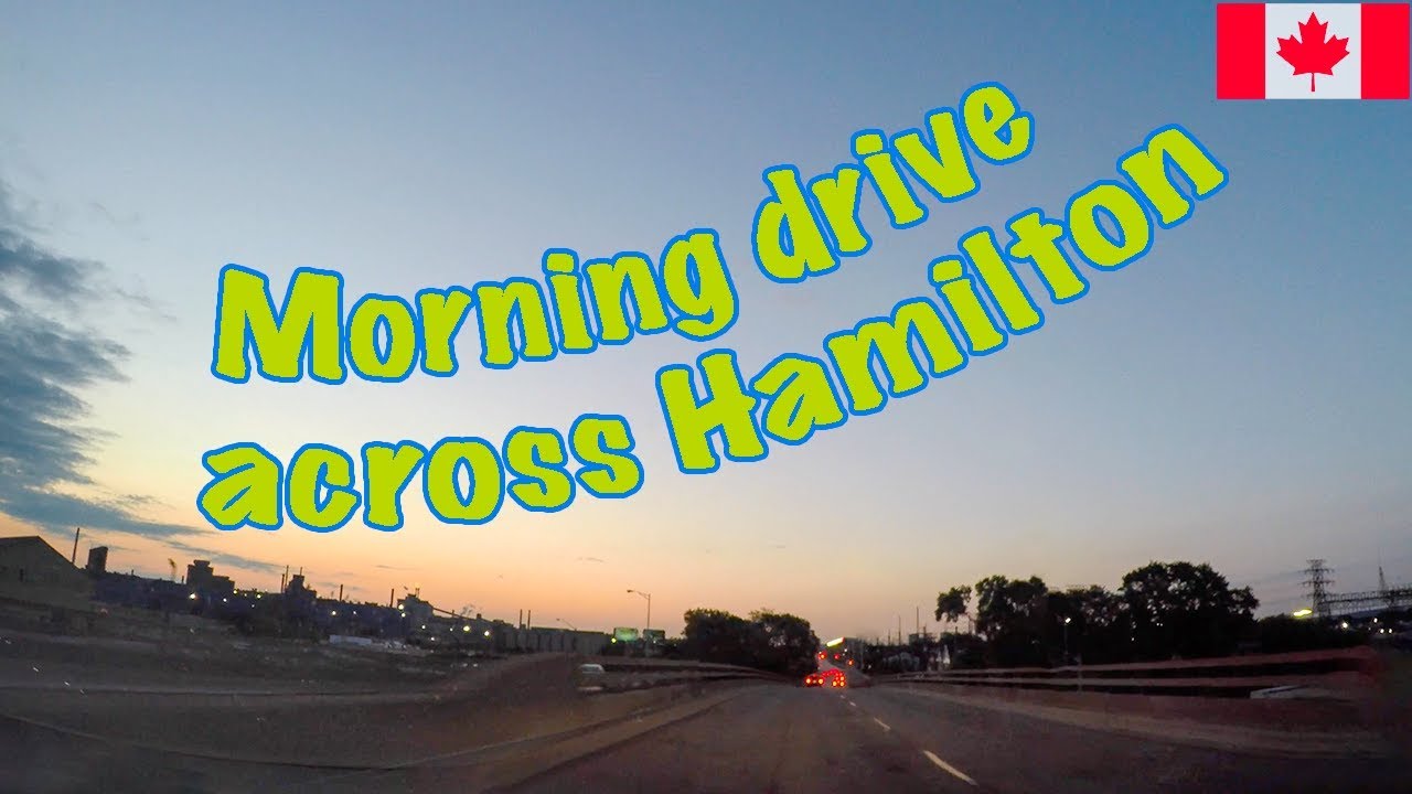 Morning drive in Hamilton - YouTube