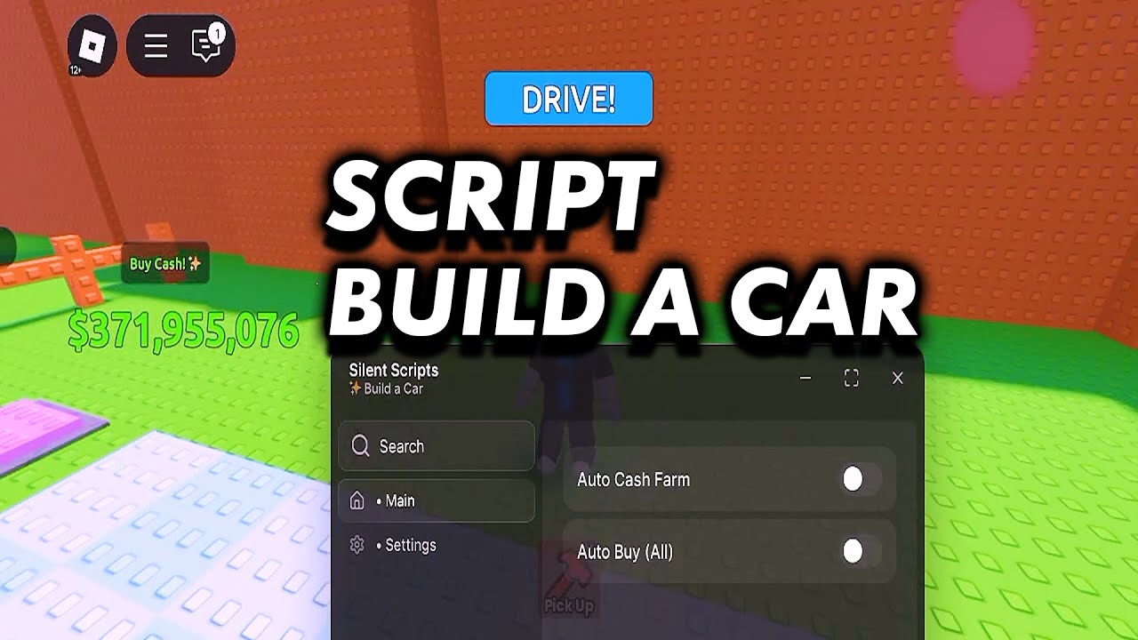 NEW Build a Car Script - Auto Farm Cash, Auto Buy All (INF MONEY) - YouTube