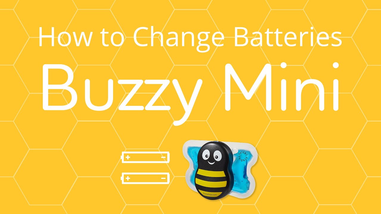 How to Change Batteries on a Buzzy Mini - YouTube