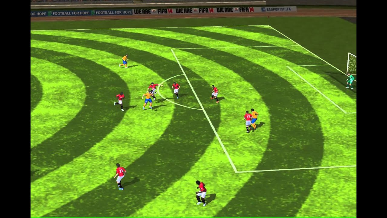 FIFA 14 iPhone/iPad - Magma vs. Manchester Utd - YouTube