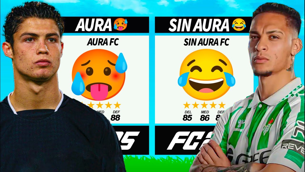 ¡JUGADORES CON AURA vs JUGADORES SIN AURA en FIFA! - YouTube
