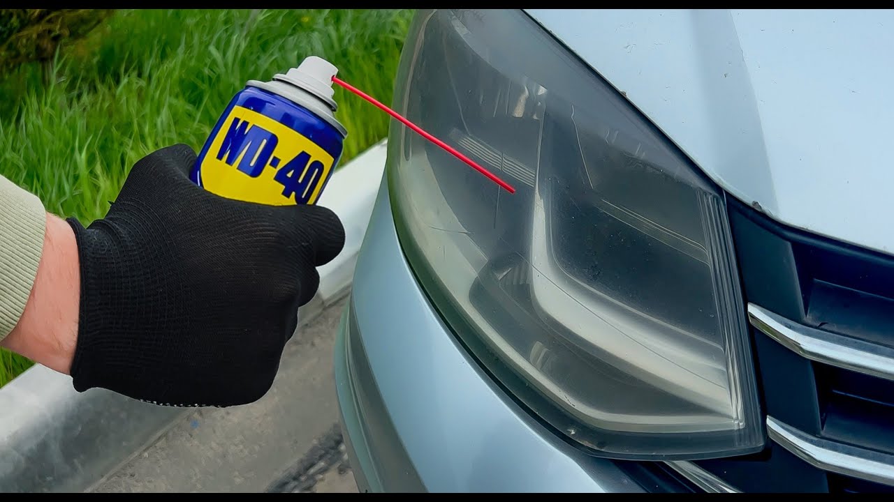 The RESULT will surprise you! Just apply wd-40 to part of the car🔥 ...