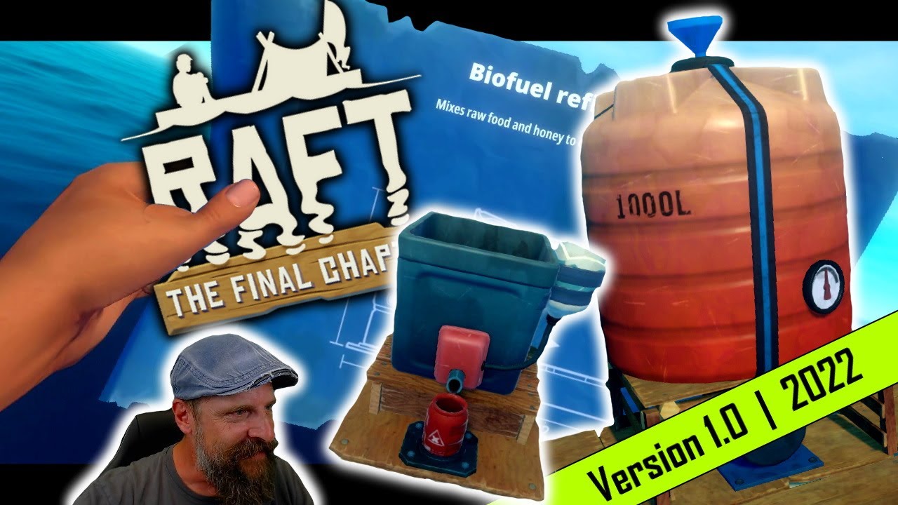 RAFT deutsch 🦈 038: Biokraftstoff! Tank & Raffinerie - YouTube