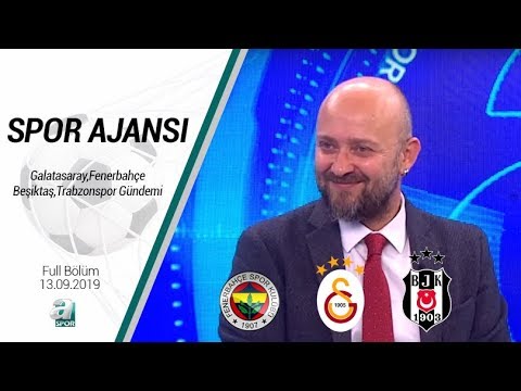 Galatasaray,Fenerbahçe,Beşiktaş Gündemi / Fatih Terim /Spor Ajansı Full Bölüm / 13.09.2019