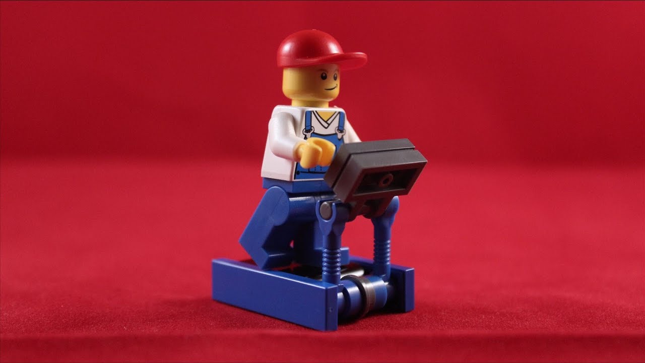 LEGO Tutorial: How to Build a Treadmill - YouTube