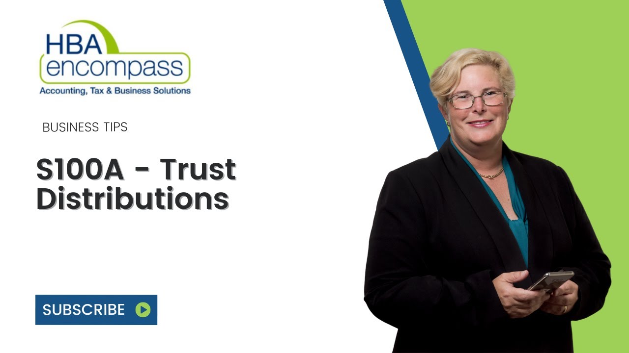 S100A - Trust Distributions - YouTube