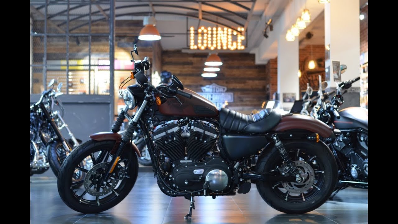 Harley-Davidson Iron 883 (XL883N) Red Iron Denim 2017 - YouTube