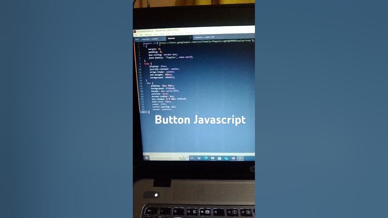 Animated Button With Javascript 🚀 Coding Codingtutorial Programming Animationbutton Youtube