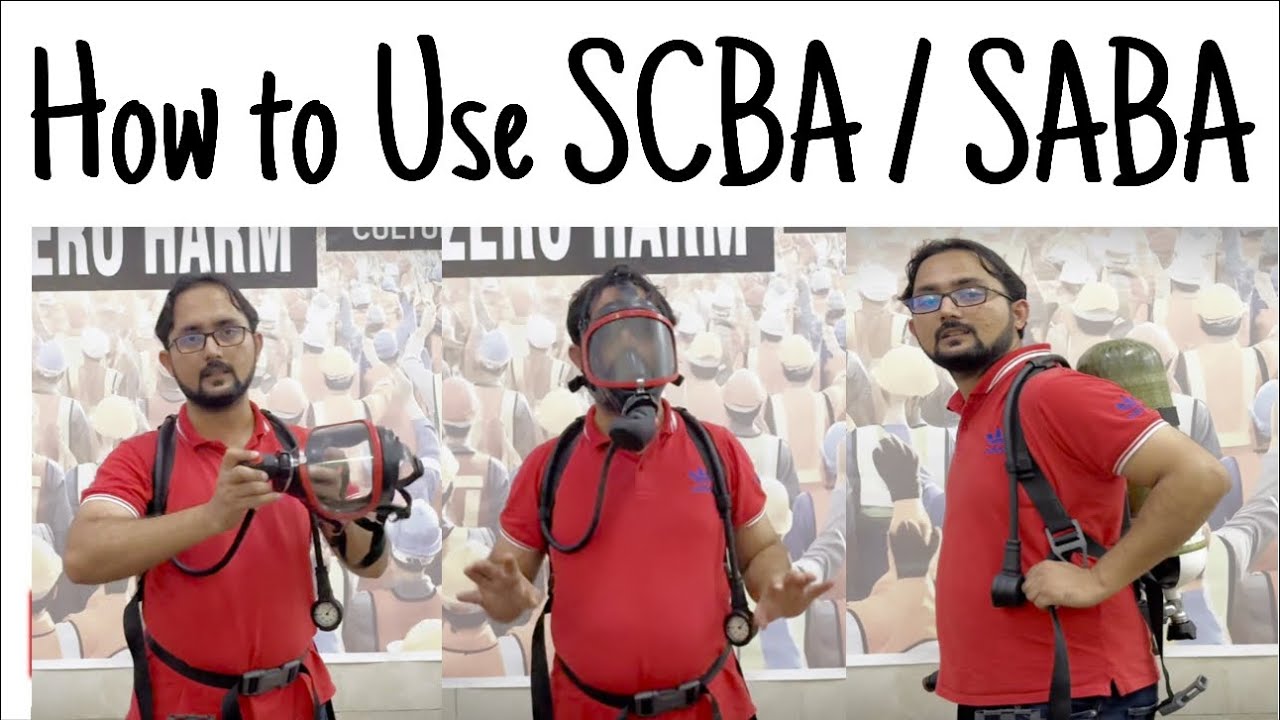 H2S Level 3 Training | How to Use SCBA / SABA for Confined Space Entry ...