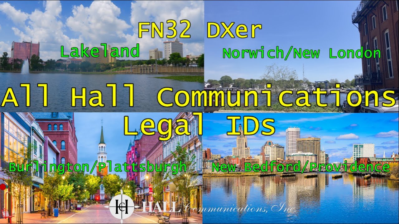 Hall Communications Legal IDs (April 2024) - YouTube