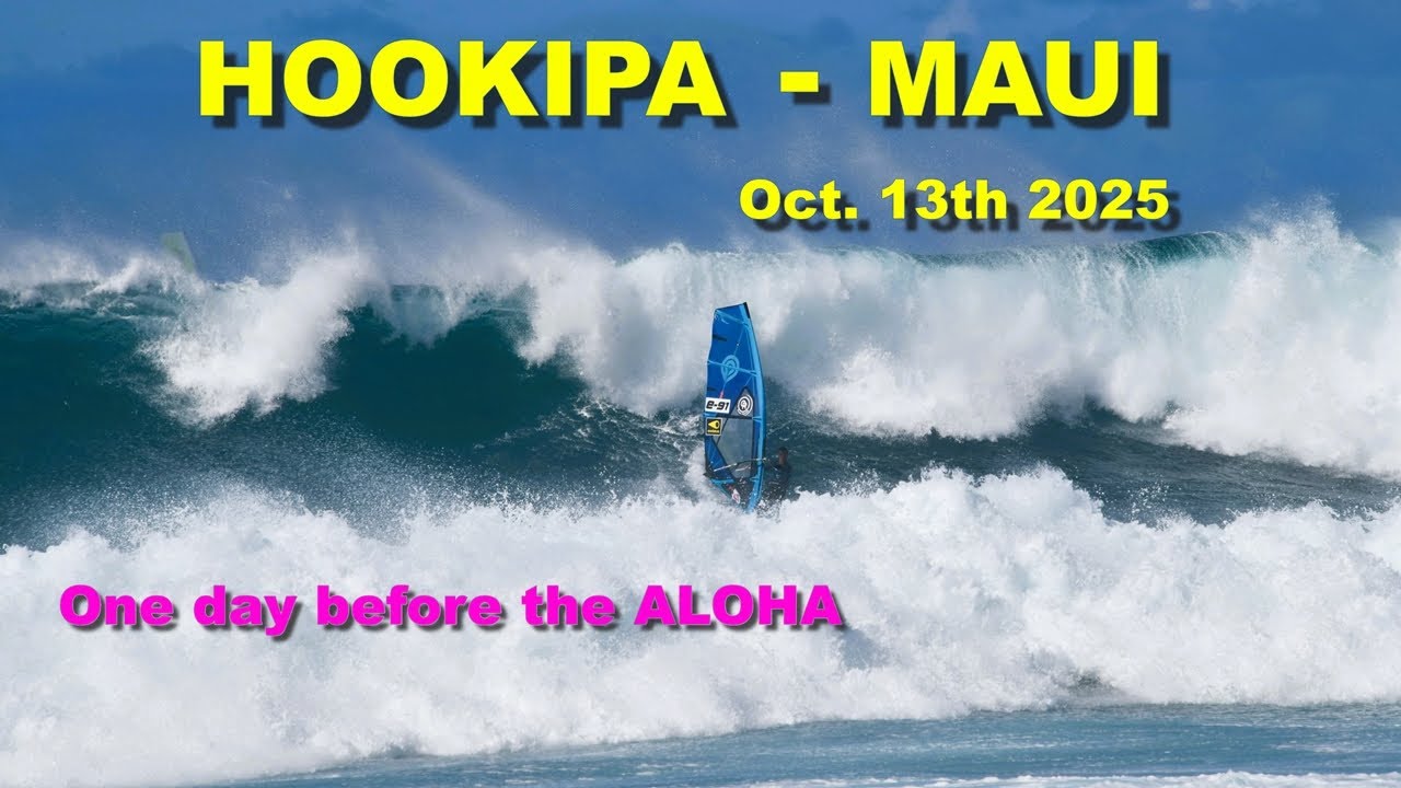🌊Hookipa Unfiltered – Riders Face 8–9 ft Swell one day before Aloha ...