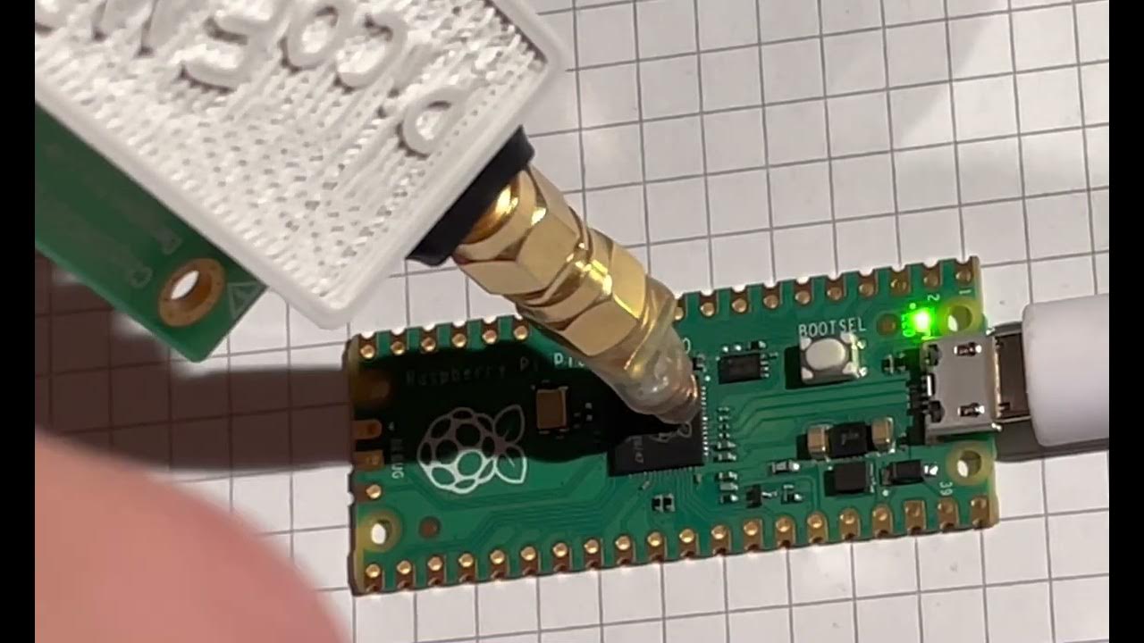 Raspberry Pi Pico: A simple EMFI (Electromagnetic Fault Injection) target. - YouTube
