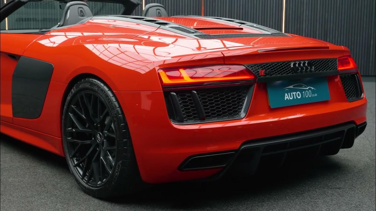 Audi R8 5.2 FSI V10 Spyder S Tronic quattro Euro 6 (s/s) 2dr - YouTube