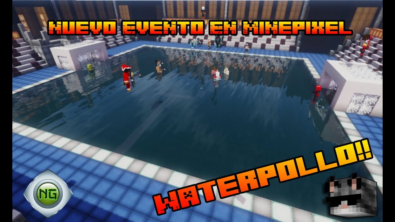 NUEVO EVENTO MINEPIXEL!! - WATERPOLLO - MC.MINEPIXEL.ES - YouTube