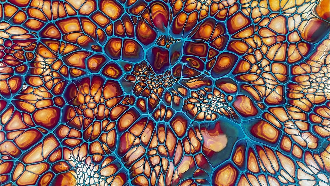 335. AMAZING Fluid Art SheleeArt Bloom Hack! / bloom recipe / big cells ...