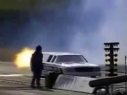 DRAG RACING JET FUNNY CAR - Jet Limo - YouTube