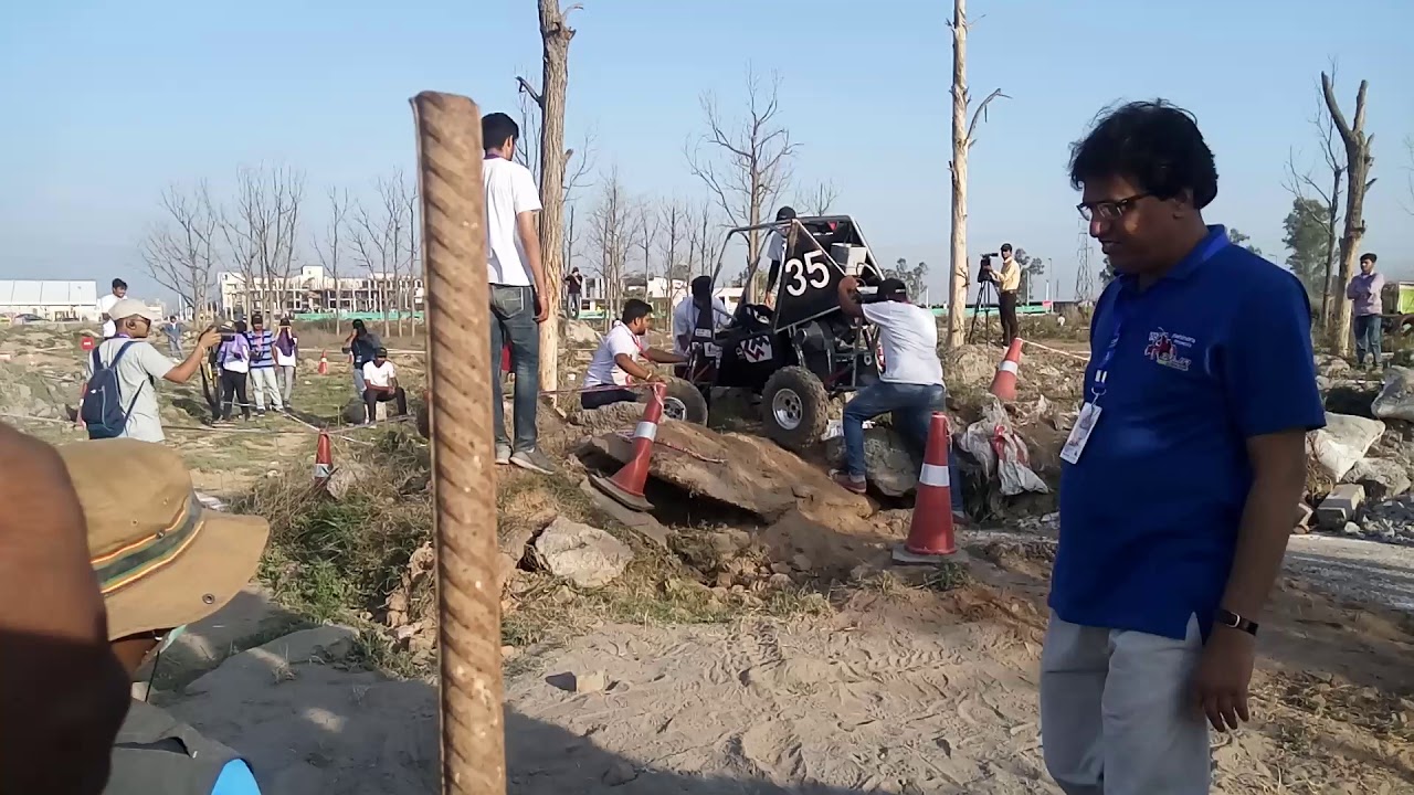 Suspension traction test of BAJA 2018 vehicle of MIT ADRASTOS - YouTube