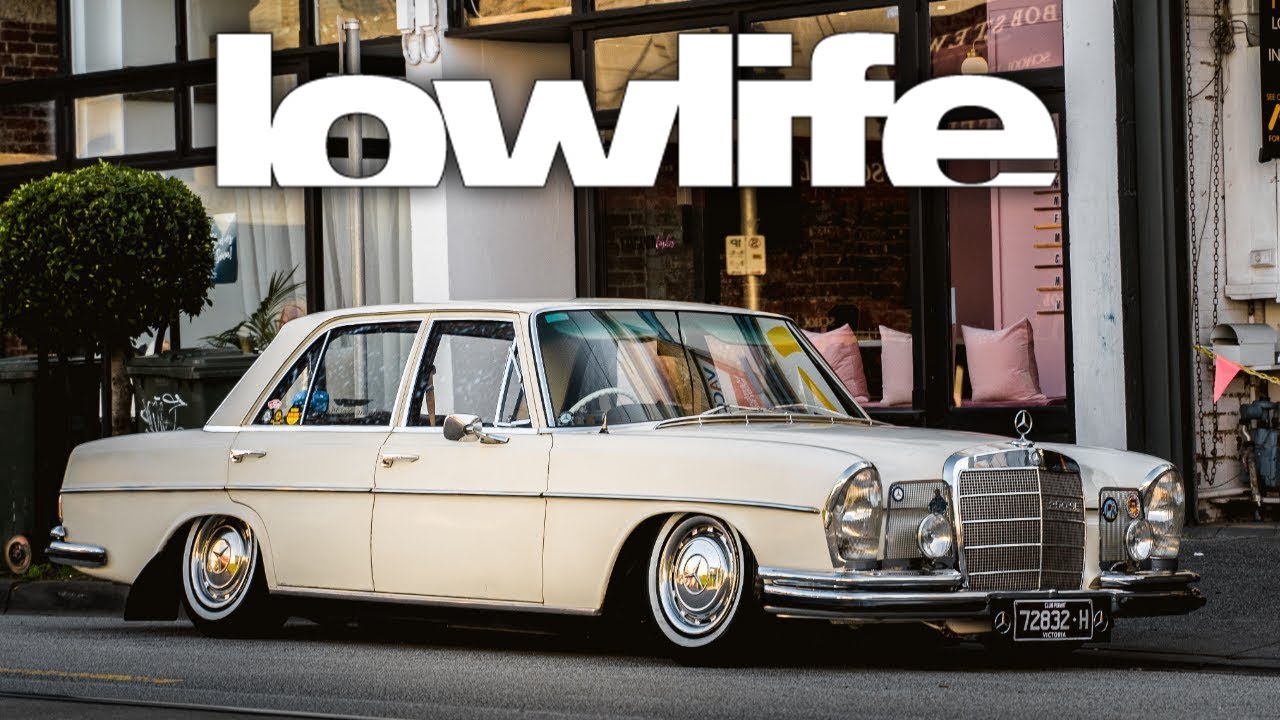Bagged Mercedes 250 SE || Outlaw Garage - YouTube