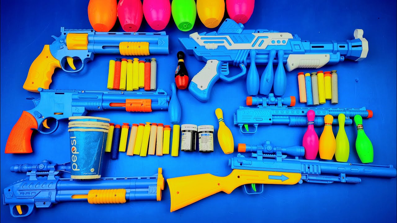 OLD Man Cow Boy Guns & Equipment - Big Barrel Shot Gun, ACP Revolver ...